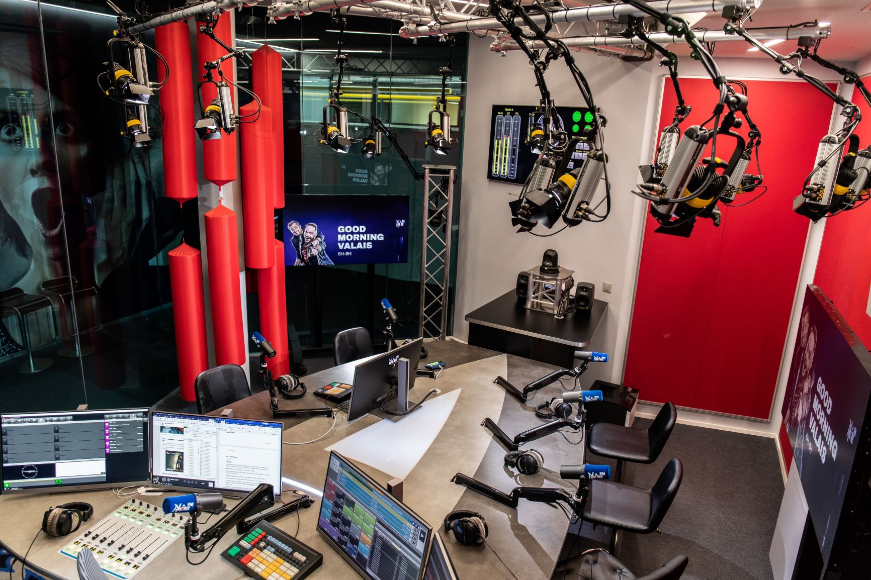 Neubau Rhône FM | SLG Broadcast AG